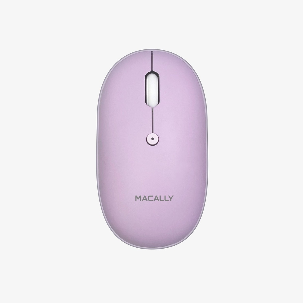 Rechargeable Bluetooth optical mouse - Purple | Double V belgium